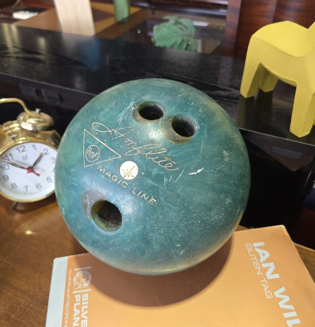 AMF AMFLITE BOWLING Ball Magic Line Tenpin Bowling Ball Green 6.5Kg ...