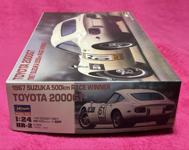 HASEGAWA TOYOTA 2000GT 1967 Suzuka 500km Race Winner Modellbausatz im Maßstab... EUR 55,32 ...