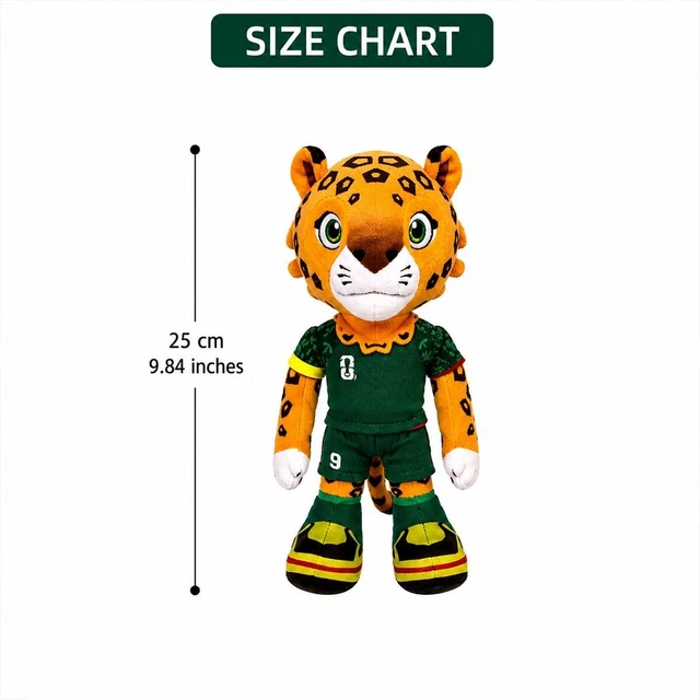 OFFICIAL FIFA 2026 World Cup Mascot Plush Doll 3 Countries Soft Toy ...