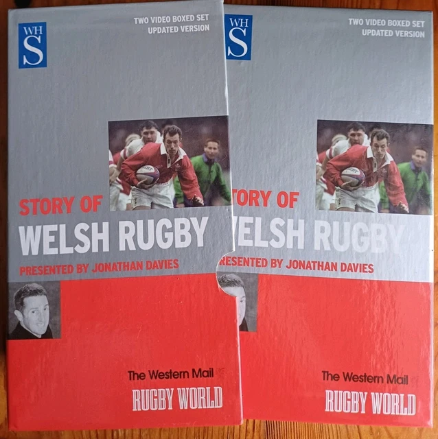 BUNDLE OF WALES Rugby Videos VHS Golden Era Greatest Tries VGC 5 Tapes ...