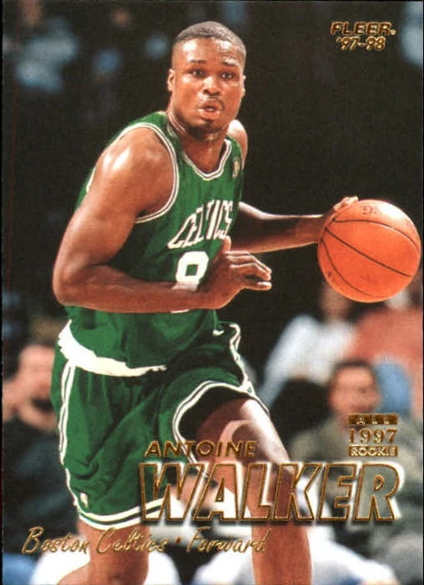 1997-98 FLEER BOSTON Celtics Basketball Card #8 Antoine Walker EUR 1,91 ...