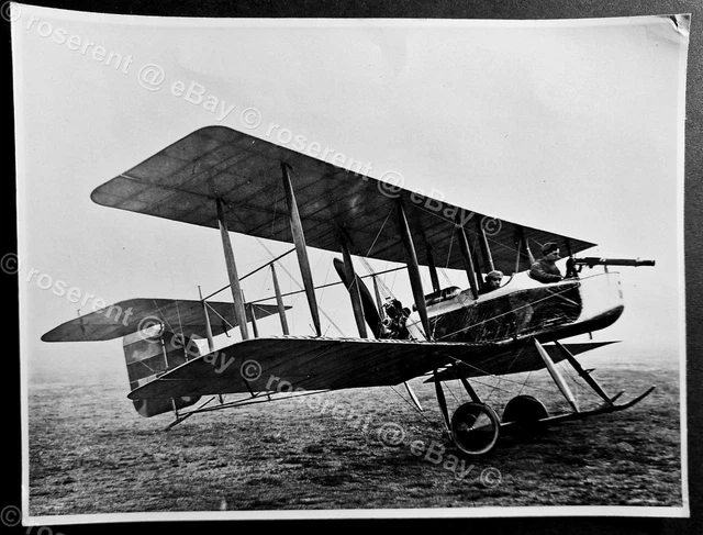 WW1 A ROYAL Flying Corps FB 5 Gunbus - IWM photo 21 by 15cm £5.00 ...