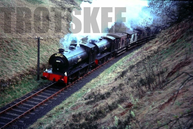 35MM SLIDE BR British Railways Steam Loco 68012 Class J94 Paisley 1967 ...