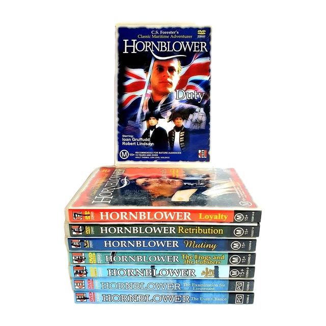 HORNBLOWER | THE Complete Series DVD Big Ships Maritime Adventure Gift ...