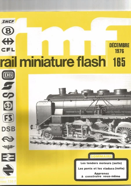 RMF N° 165 Les Tenders Moteur / Ponts Et Viaducs Suite EUR 4,50 - PicClick FR