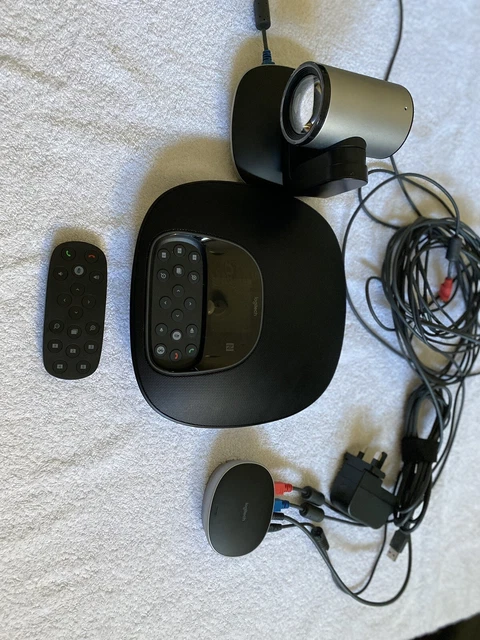 LOGITECH GROUP CONFERENCE Camera SYSTEM 886-000062 v-u0036 meeting £300 ...