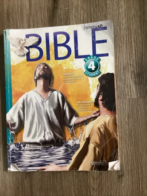 ACSI PURPOSEFUL DESIGNS - Bible Grade 4 Student Book Third edition NEW ...