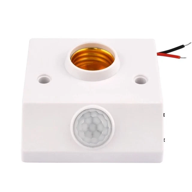 HUMAN BODY INFRARED IR Sensor LED Bulb Light E27 Base Corridor EUR 9,60 ...