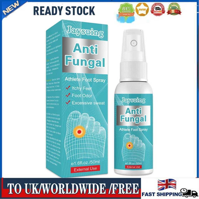 ANTI FUNGAL ATHLETE Feet Spray Toe Paronychia Onychomycosis Anti ...