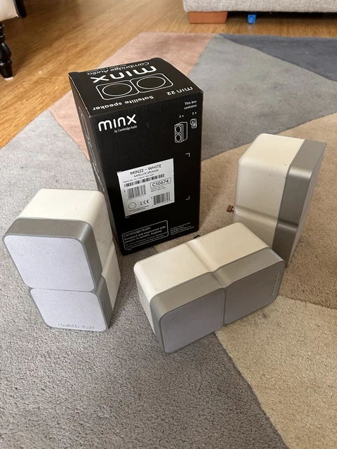 CAMBRIDGE AUDIO MINX MIN 22 SPEAKERS Three £150.00 - PicClick UK