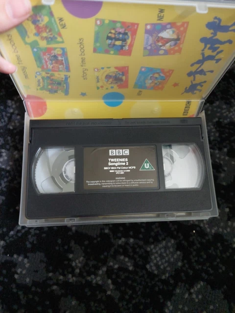 CBEEBIES THE TWEENIES Vintage Retro Vhs Tapes X3 Lets Play Song Time 1 ...
