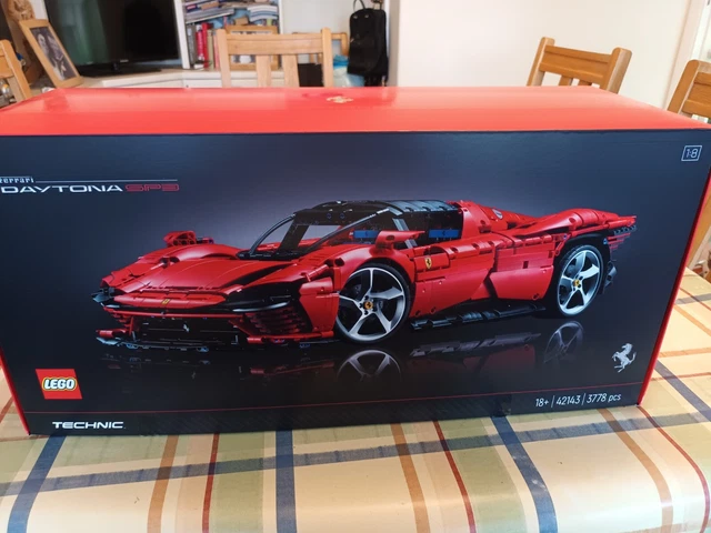 LEGO TECHNIC: FERRARI Daytona SP3 (42143) Complete Boxed Set! £99.00 ...