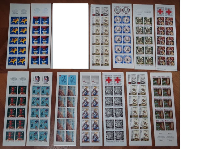 TIMBRE FRANCE 13CARNETS 1985-98 Croix-Rouge neufs valeur faciale 409 fr/63 € EUR 50,00 - PicClick FR