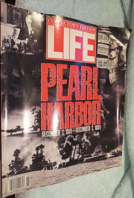 LIFE MAGAZINE FALL 1991 50 Year Pearl Harbor Commemorative Issue £8.51 ...