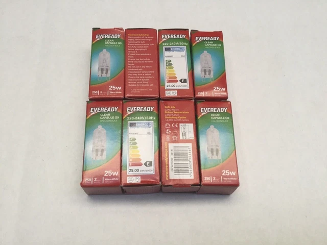 8 X WESTINGHOUSE 615 Pyro Oven Halogen Lamp Light Bulb Globe WVEP615W ...