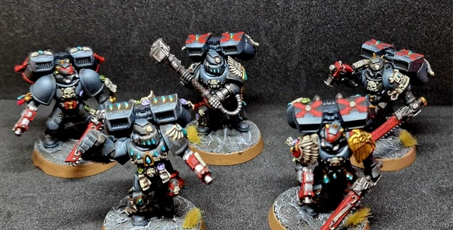 DEATH COMPANY X10 Blood Angels Firstborn Warhammer 40k peint (B) EUR 23 ...