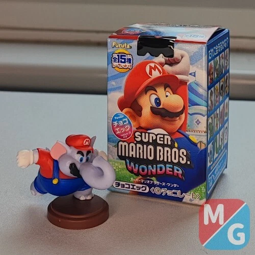 FURUTA SUPER MARIO Bros. Wonder - Elephant Mario Mini Figure Toy £10.00 ...