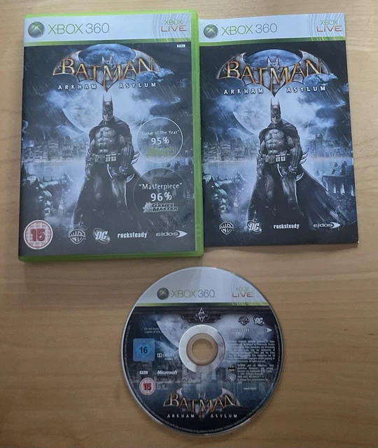 BATMAN: ARKHAM ASYLUM Xbox 360 PAL Version £2.23 - PicClick UK