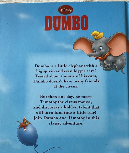 WALT DISNEY DUMBO by Parragon Books Ltd (Hardcover, 2010) - Kids Book £ ...
