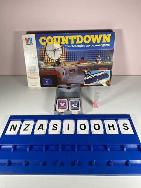 VINTAGE COUNTDOWN BOARD Game/1980’s/90’s TV Show/Retro Gaming £7.99 ...