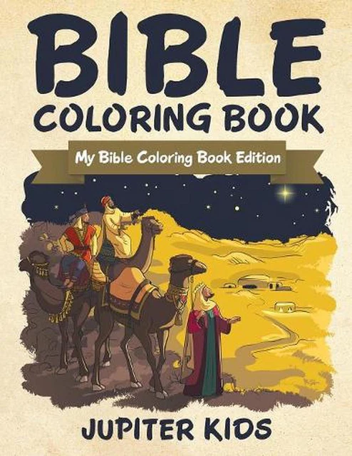 BIBLE COLORING BOOK: My Bible Coloring Book Edition by Jupiter Kids ...
