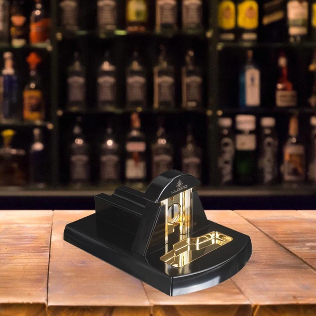STAINLESS STEEL DESKTOP Cigar Cutter Guillotine Table Top Cigar ...