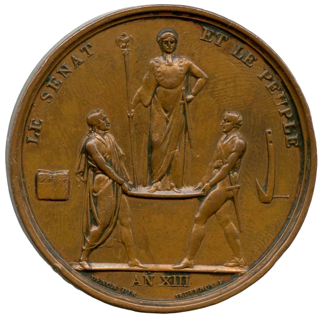 FRANCE 1806 BATAILLE D'iéna Napoleon Bonaparte Médaille Originale ...