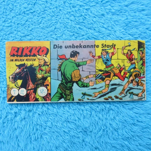 RIKKO NR 3 Im Wilden Westen "Die unbekannte Stadt" Piccolo Lehning Z1 ...