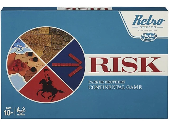 RISK BOARD GAME Retro series Risk 1968 Edition New & Sealed Hasbro ...