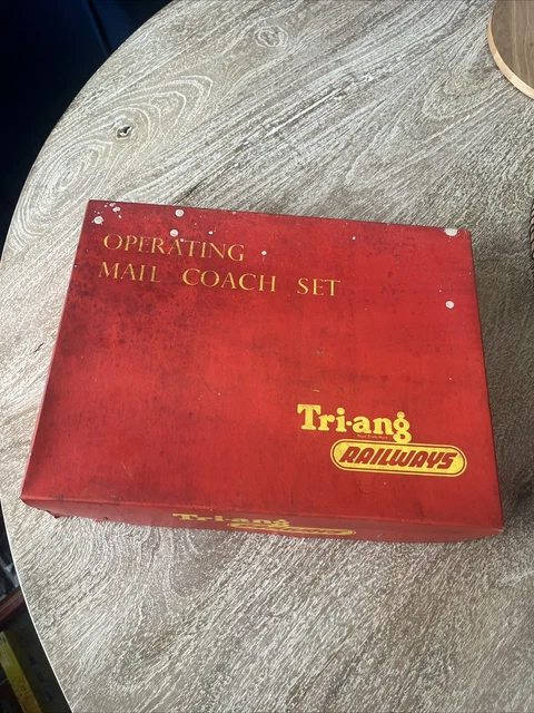 TRI-ANG R323 ROYAL Mail Coach M30224 Operating Gauge 00 Boxed £4.36 ...