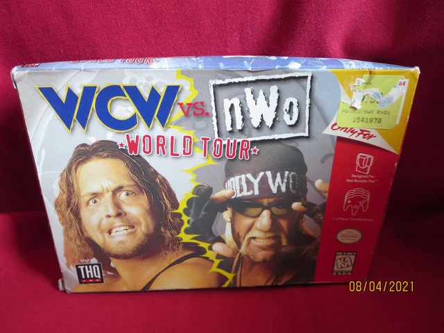 WCW VS. NWO World Tour (Nintendo 64, 1997) $75.99 - PicClick CA