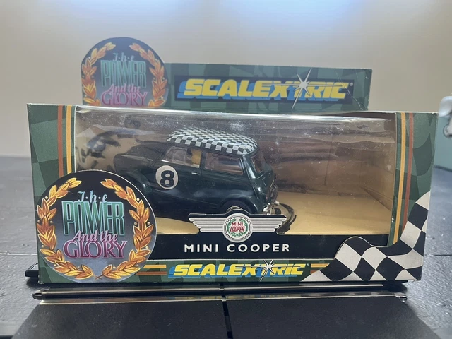 SLOT CAR SCALEXTRIC Mini Cooper C099 The Power And The Glory Mint EUR ...