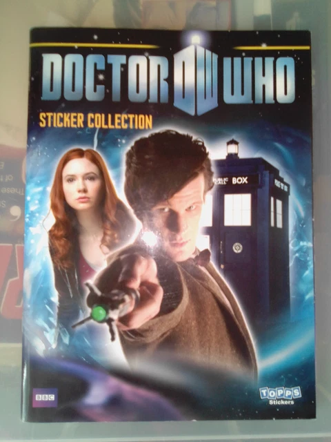 DOCTOR WHO MAT Smith Edition Complete Official Sticker Album Poster ...