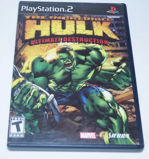PLAYSTATION 2 PS2 The Incredible Hulk Ultimate Destruction Complet EUR ...