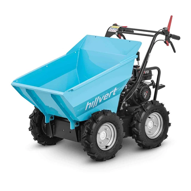 MINI DUMPER BROUETTE motorisée Brouette à moteur 300 kg essence 4.1 kW ...