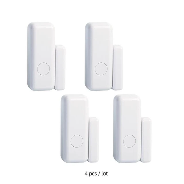 WIRELESS DOOR WINDOW Sensor 433MHz Smart Home Alerts Detector App Alarm ...