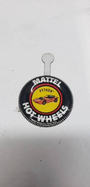 PYTHON MATTEL HOT Wheels metal badge Red Line 1967 $9.99 - PicClick