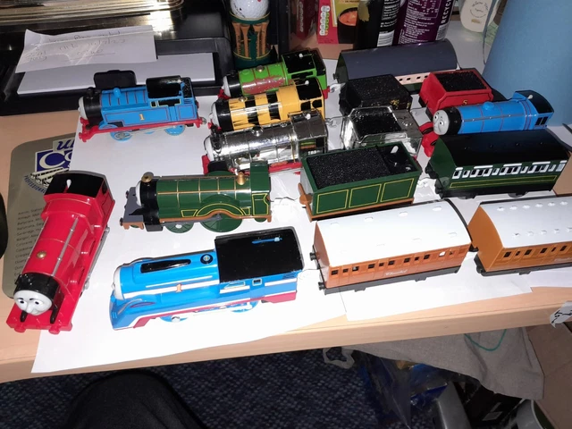 THOMAS THE TANK Engine And Friends,Motorised Trains,Carriages Etc £28. ...