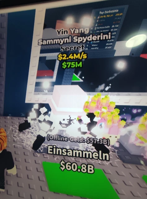 STEAL A BRAINROT SAB Secret Yin Yang Sammyni Spyderini 2,4M EUR 1,00 ...