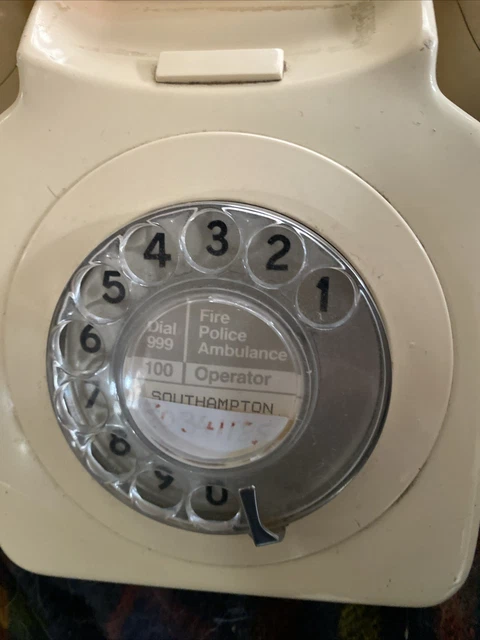 VINTAGE TELEPHONE. VINTAGE Rotary Dial Telephone. £10.80 - PicClick UK
