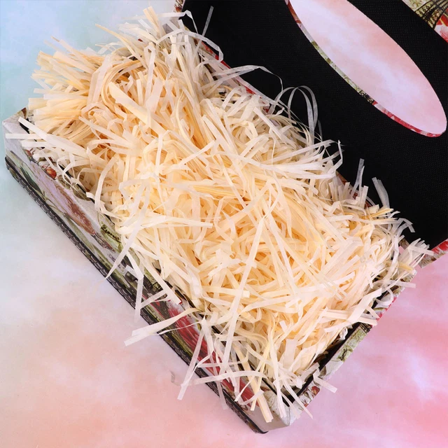 SHREDDED TISSUE PAPER Crinkle Paper Shred Iridescent Crinkle Paper £13. ...