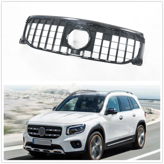 BLACK CAR FRONT Lower Bumper Grille Grill Mesh For Benz GLB X247 2019 ...