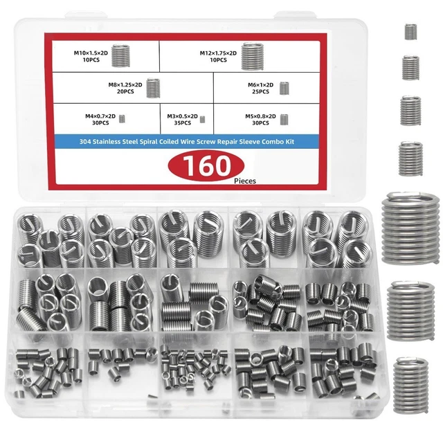 HELICOIL INSERTS SCREW Repair Inserts Aviation Repair Locking Mechanism ...