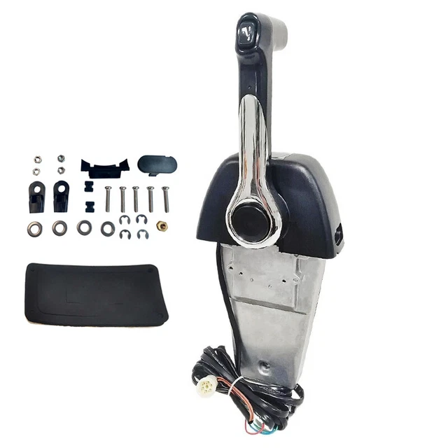 FIT FOR YAMAHA Outboard Remote Control Box Top mount 704-48205-P1 Push ...