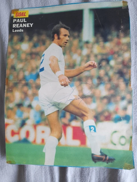 PAUL REANEY LEEDS United Legend - Superb Signed Photograph £9.49 ...