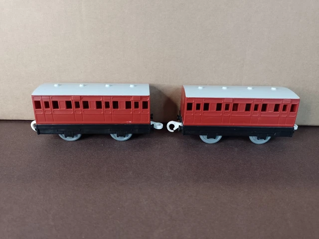 TWO OF OLIVER'S Coaches - Tomy Trackmaster - Thomas And Friends £9.99 ...