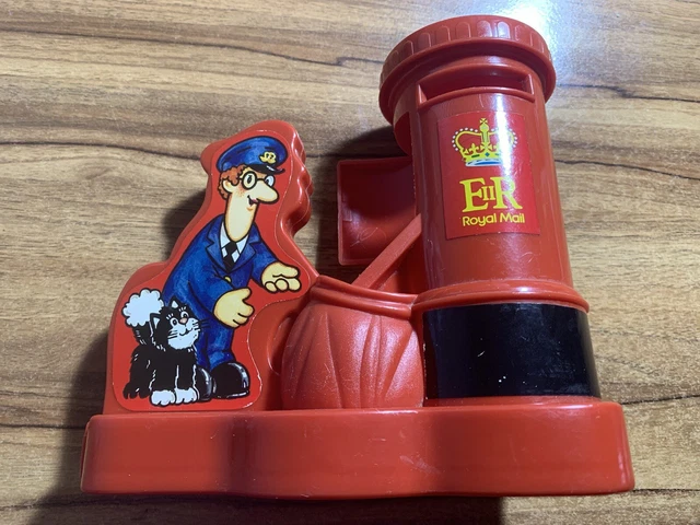 1980S POSTMAN PAT Money Box by MERIT with Stopper. Very good condition ...