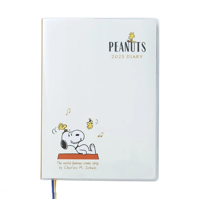 SANRIO B6 DIARY (Block Type) Snoopy 2025 Notebook (Starting October ...
