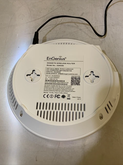 NEW ENGENIUS ESR350 2.4GHz Wireless N300 IoT Gigabit Cloud Router with ...