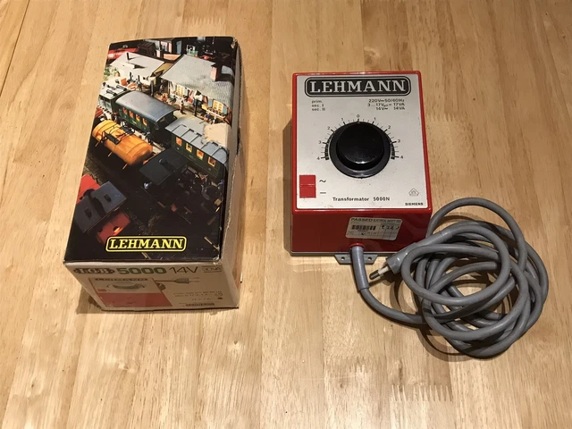 LEHMANN 5000N G SCALE MODEL RAILWAY 220V TRANSFORMATOR (Transformer ...